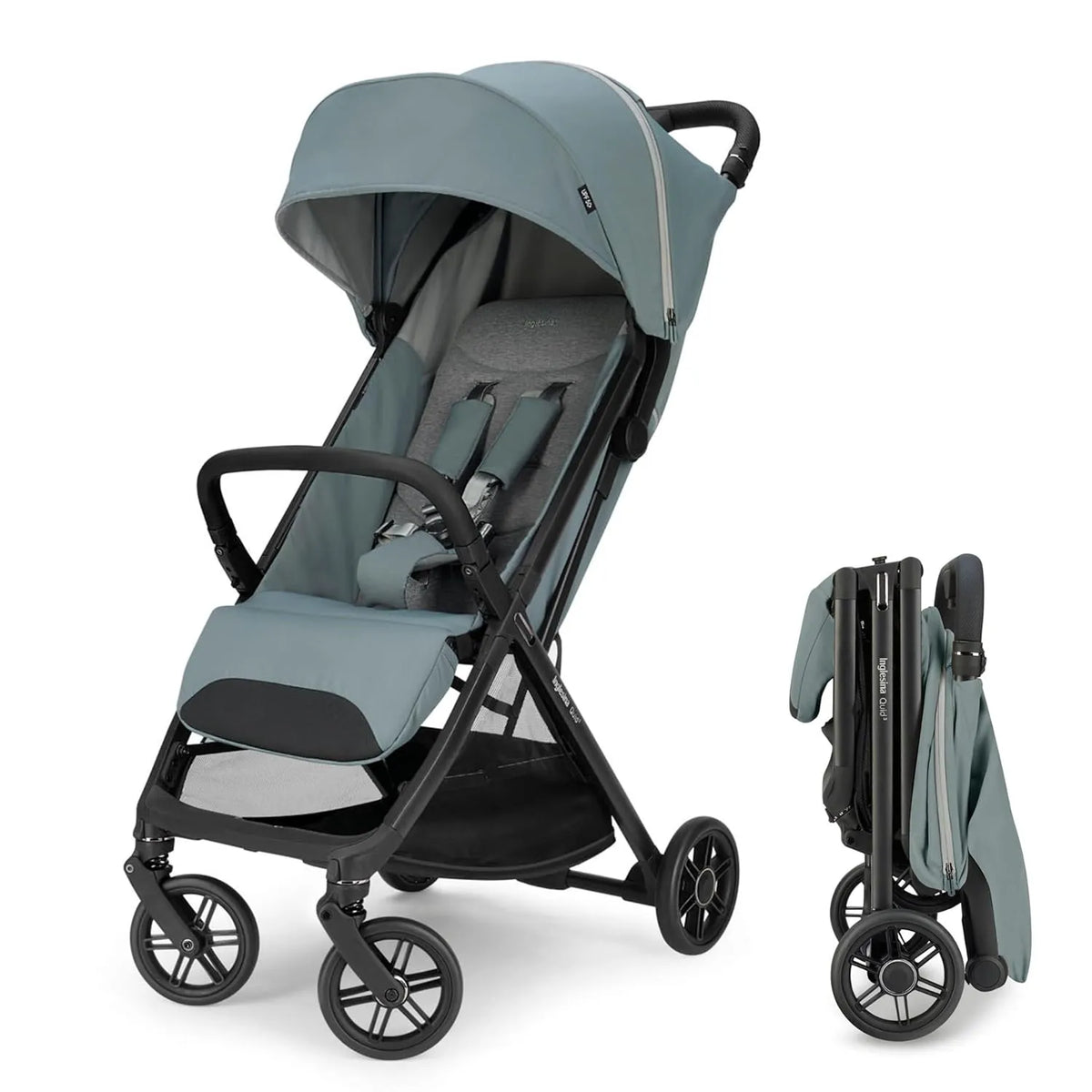 Inglesina Compact Reclining Travel Stroller - Galaxy Gray – REBEL