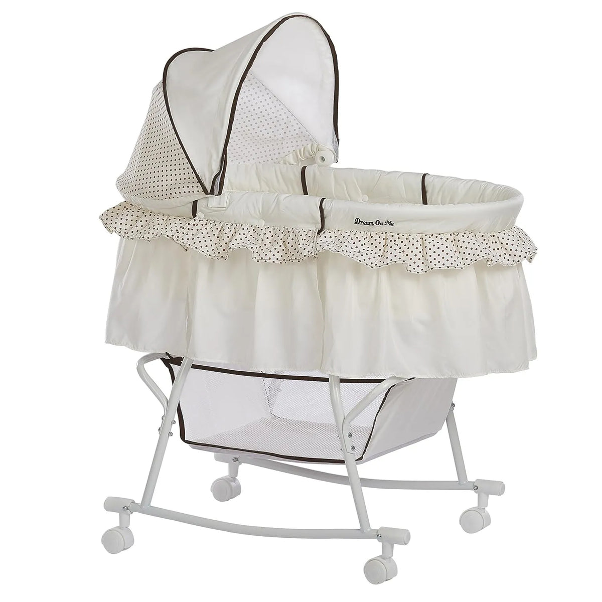 Lacy Portable 2-in-1 Bassinet & Cradle - Cream (See Description) – REBEL