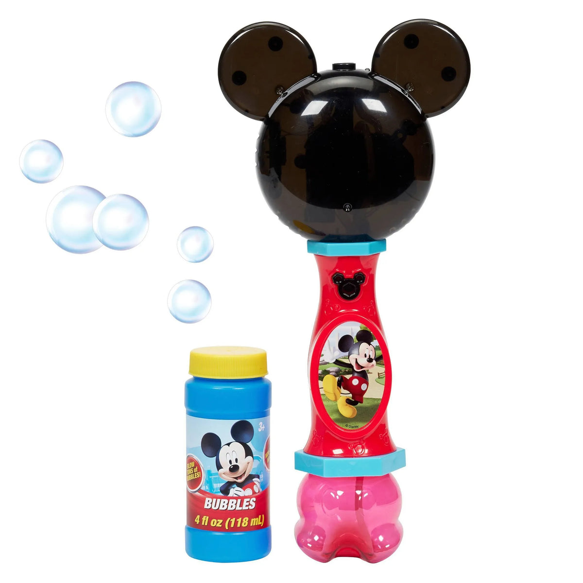 Little Kids Mickey Mouse Lights and Sound Bubble Wand – REBEL