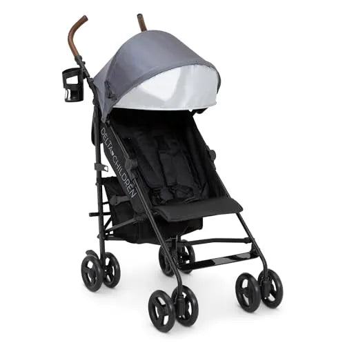 Delta Children 365 Plus Stroller - Lightweight Travel Stroller with Co ...