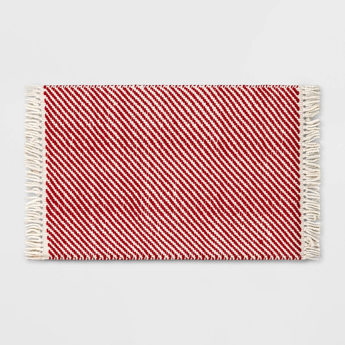 Threshold designed w/Studio McGee Rectangle Red Striped Rug - 2'10" x 1 ...
