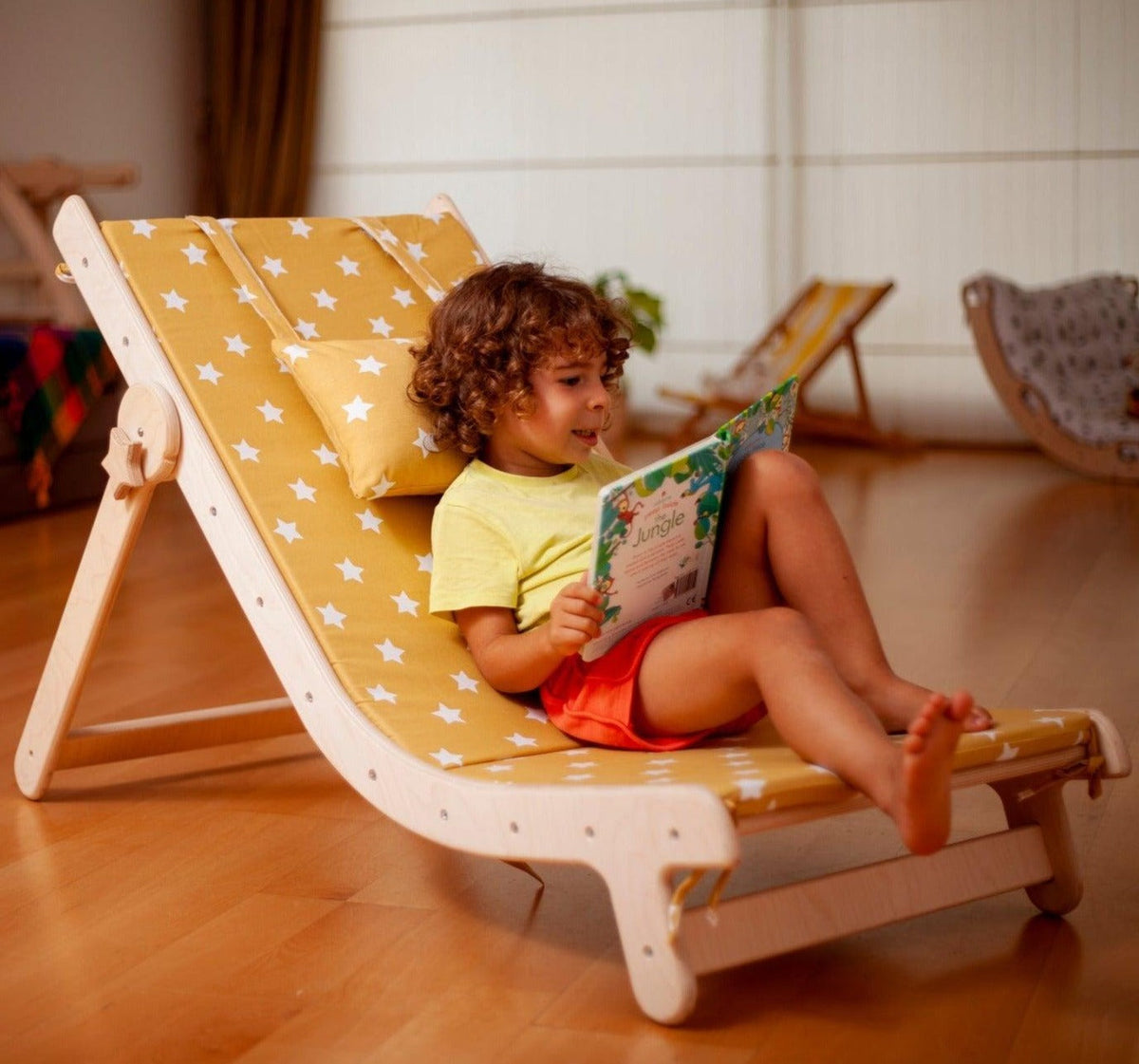 Adjustable Lounge Chair With Comfy Pad for Kids – REBEL