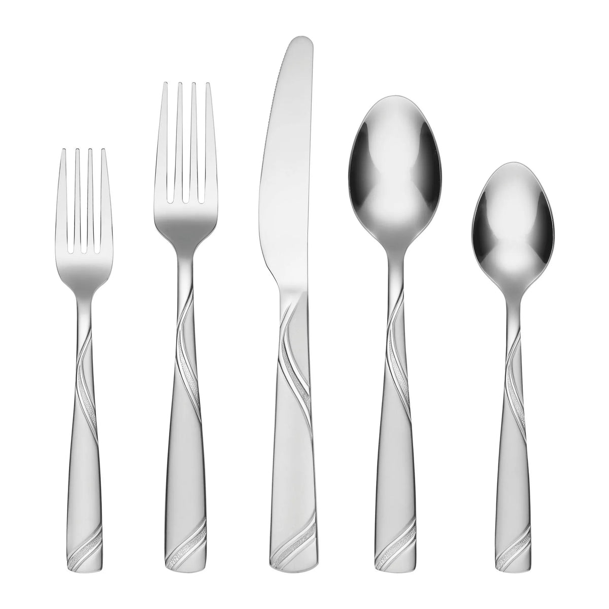 Cambridge Silversmiths Cambridge Silversmith 40pc Tabitha Sane Flatware ...