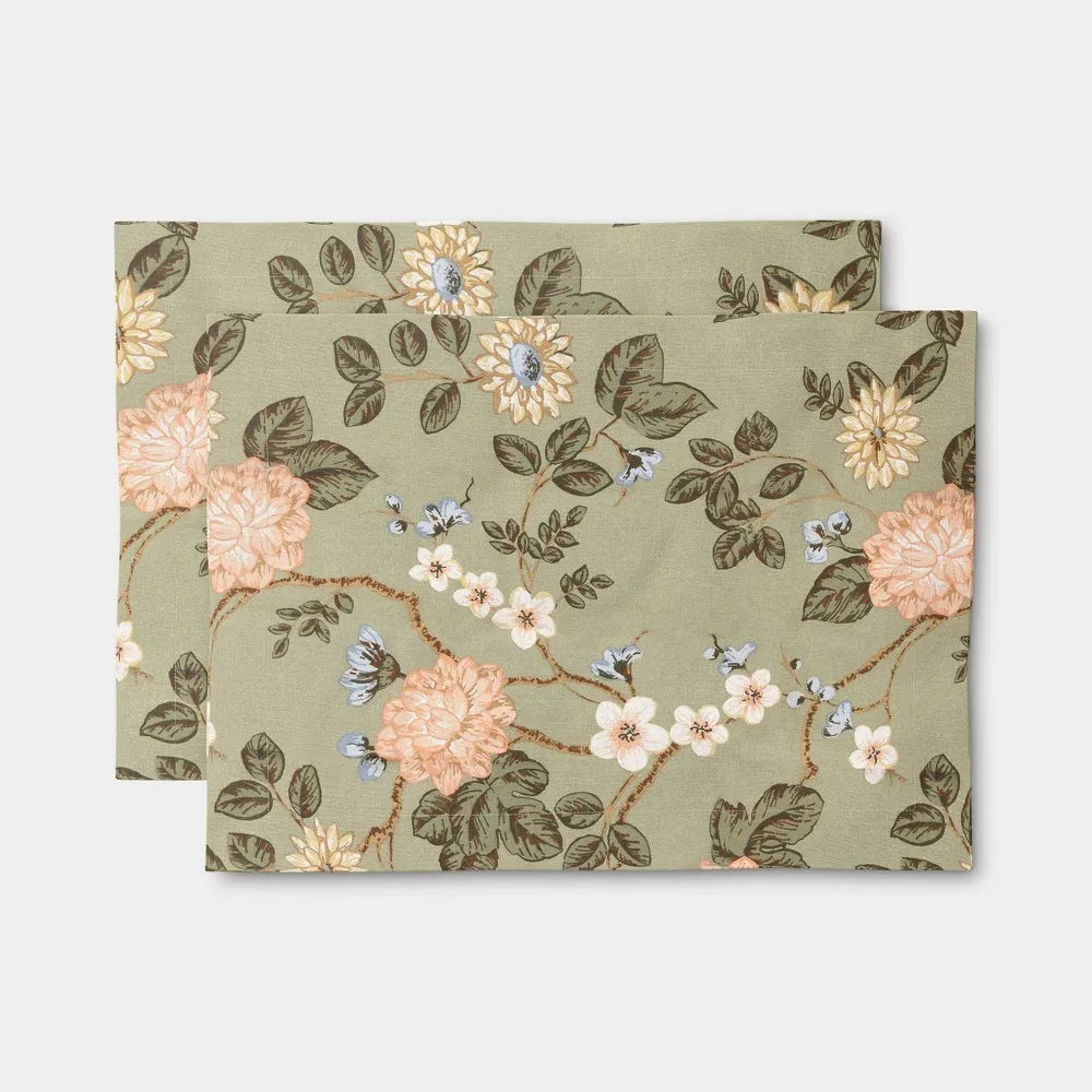 Threshold Botanical Floral Placemat - 2pk – REBEL