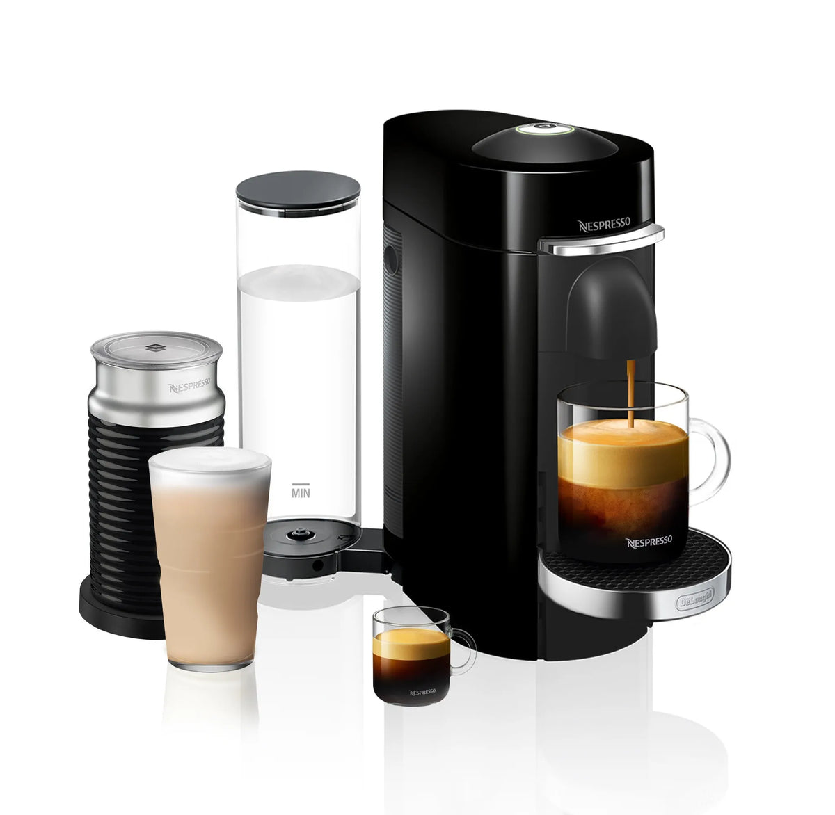 Nespresso Vertuo Plus Deluxe Espresso and Coffee Maker Bundle – REBEL