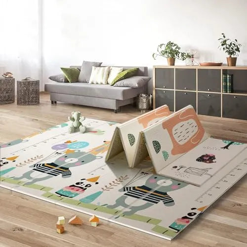 Extra Large Baby Play Mat - Waterproof Activity Playmat for Infants an ...