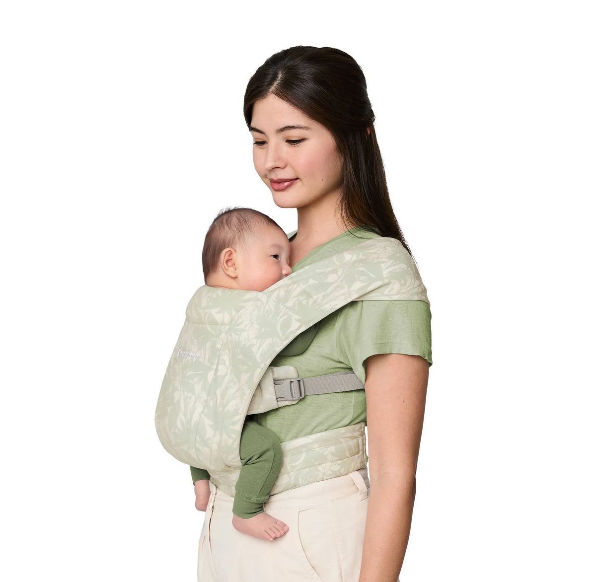 Ergobaby Knit Newborn Baby Carrier - Sage Meadow – REBEL