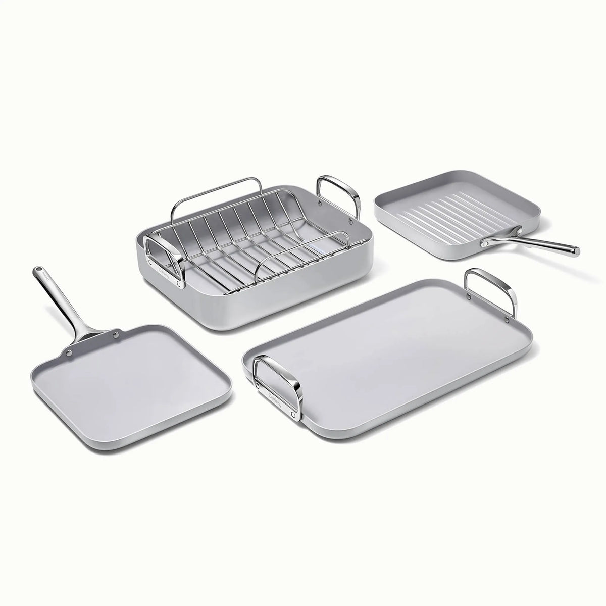 Caraway 7pc Square Cookware Set - Gray – REBEL