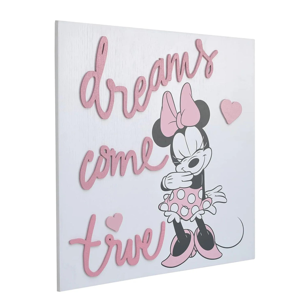 Everything Kids Disney Minnie Mouse Dreams Come True Pink and White He ...
