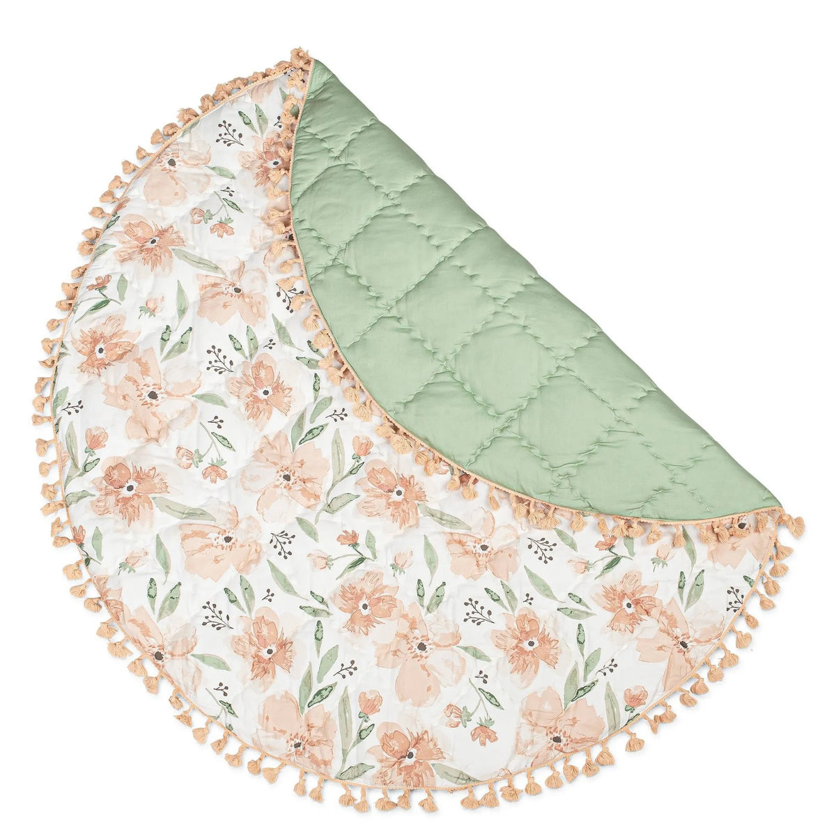 Cotton Quilted Activity Playmat - Parker Floral – REBEL