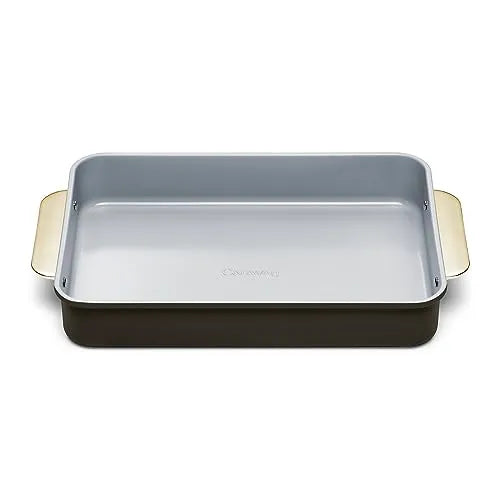 Caraway Iconics Nonstick Ceramic Brownie Pan - Black – REBEL