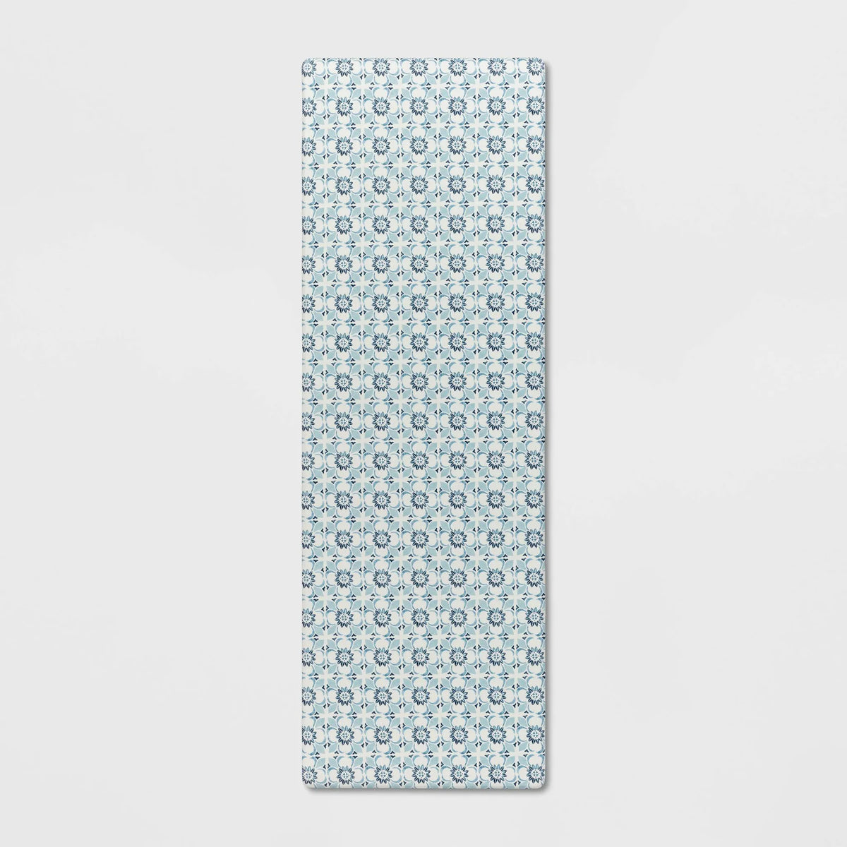 Threshold designed w/Studio McGee Medallion Comfort Runner Mat - Blue ...