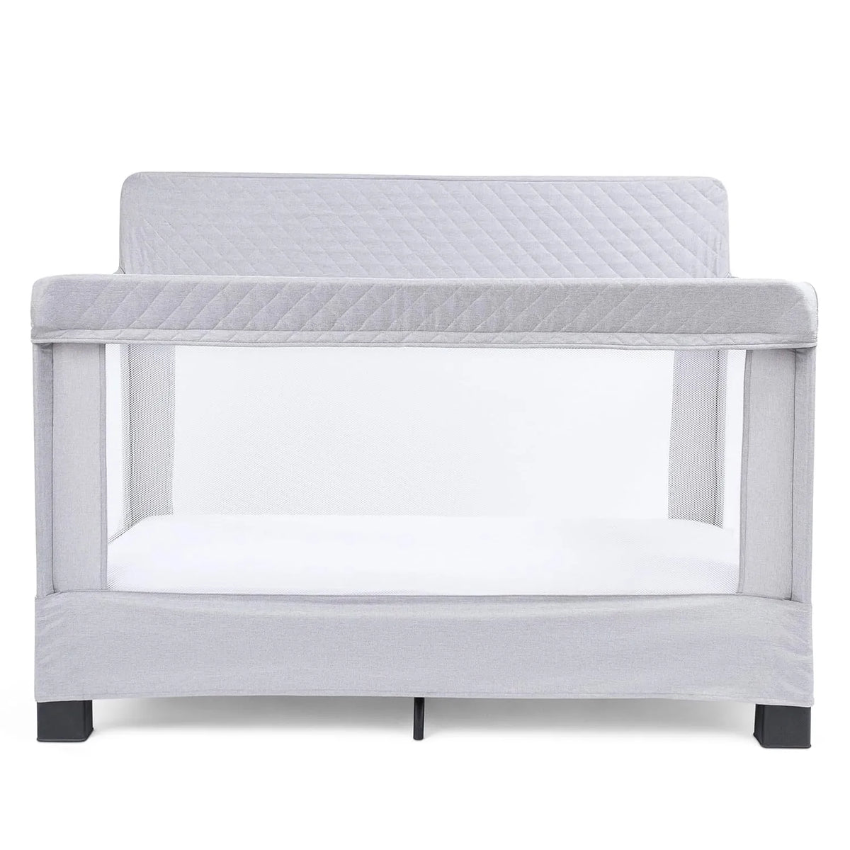 Horizon Full Size Mesh Crib - Grey (See Description) – REBEL