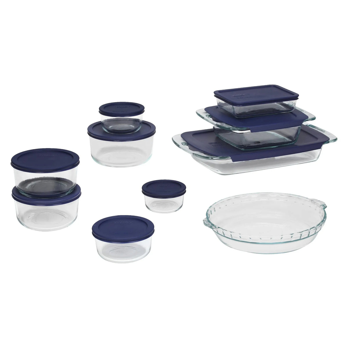 Pyrex 19pc Glass Bake and Store Set (See Description) – REBEL