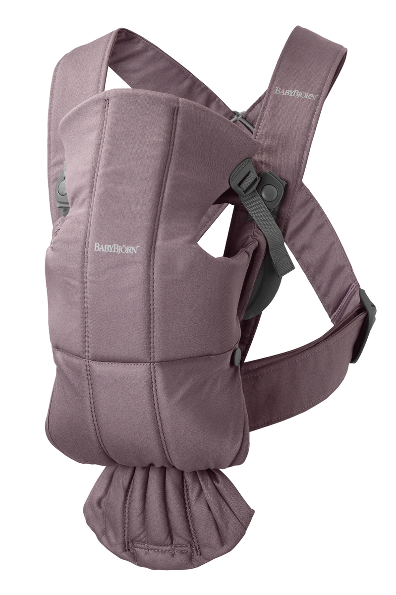 BabyBjörn Baby Carrier Mini, Cotton - Dark Purple – REBEL
