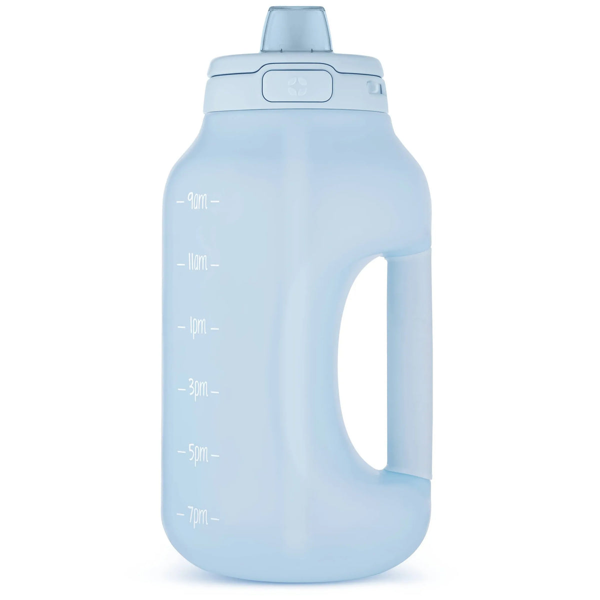 Hydra 64oz Half Gallon Plastic Jug with Straw - Blue – REBEL