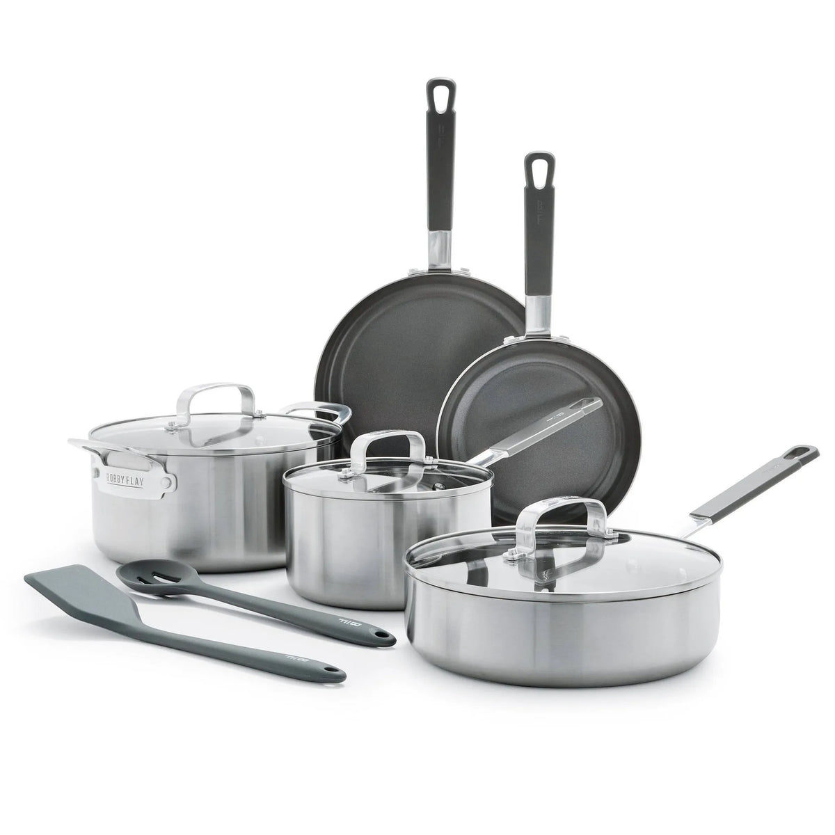 10pc Stainless Steel Cookware Set – REBEL