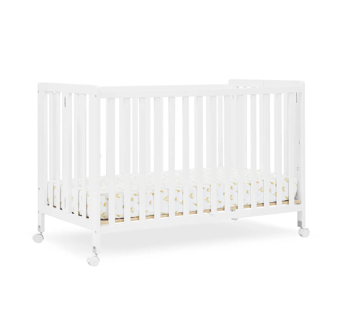 Aria Full Size Portable Folding Crib - Greenguard Gold Certified - Bia ...