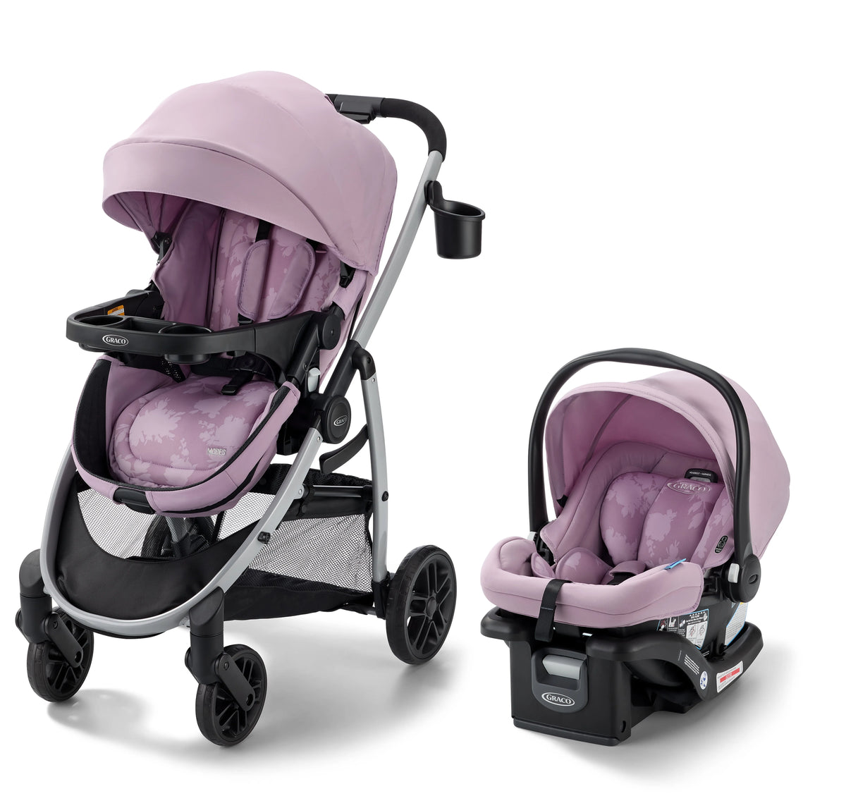 Graco Modes Pramette 3-in-1 Travel System - Lilac Mod – REBEL