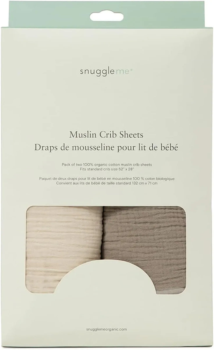 Snuggle Me Organic Cotton Crib Sheets - Natural + Birch – REBEL