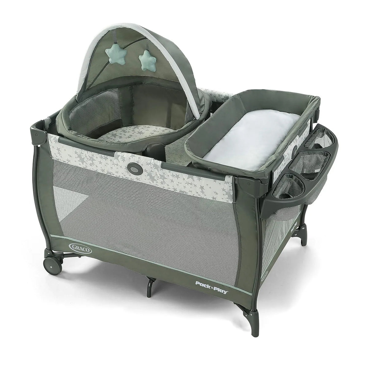 Graco Pack 'n Play Travel Dome Playard | Includes Travel Bassinet w/ T ...