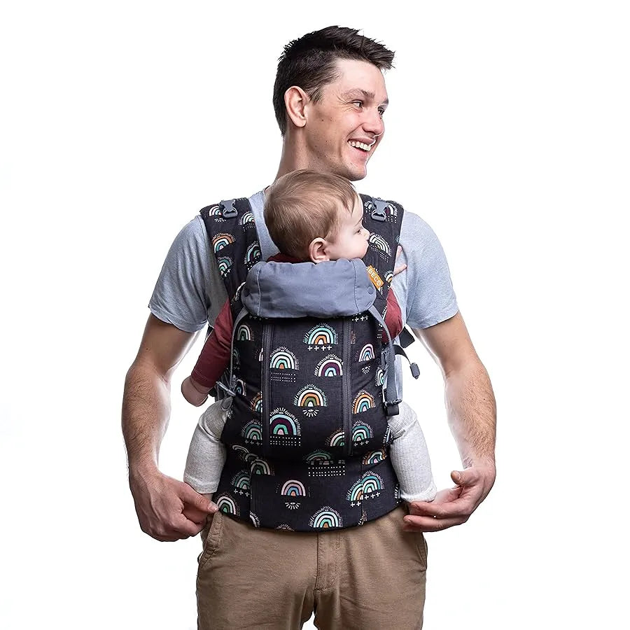 Beco Baby Beco 8 Baby Carrier From Newborn To Toddler - Boho Rainbow ...