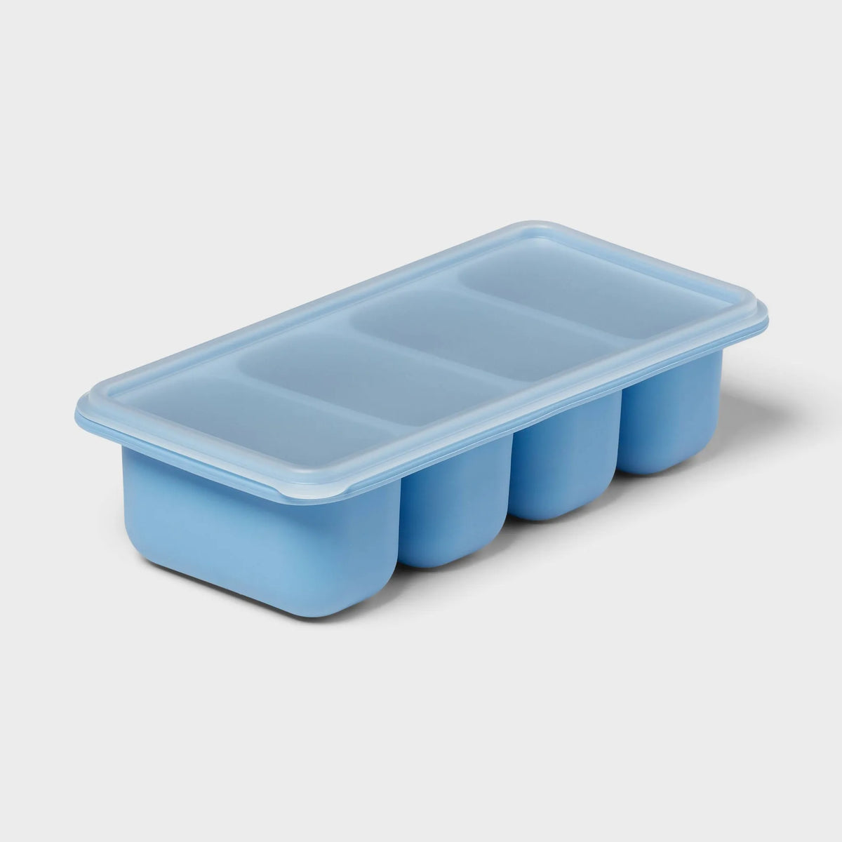 Room Essentials 1c Silicone Freezer Mold with Lid Blue - Room ...