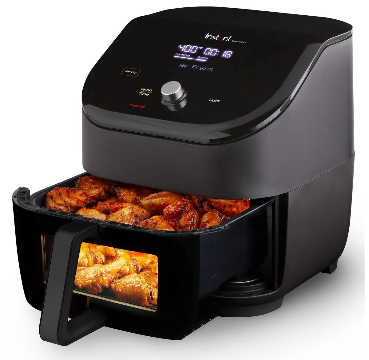 6qt Vortex Plus Air Fryer with Clear Cook - Black – REBEL