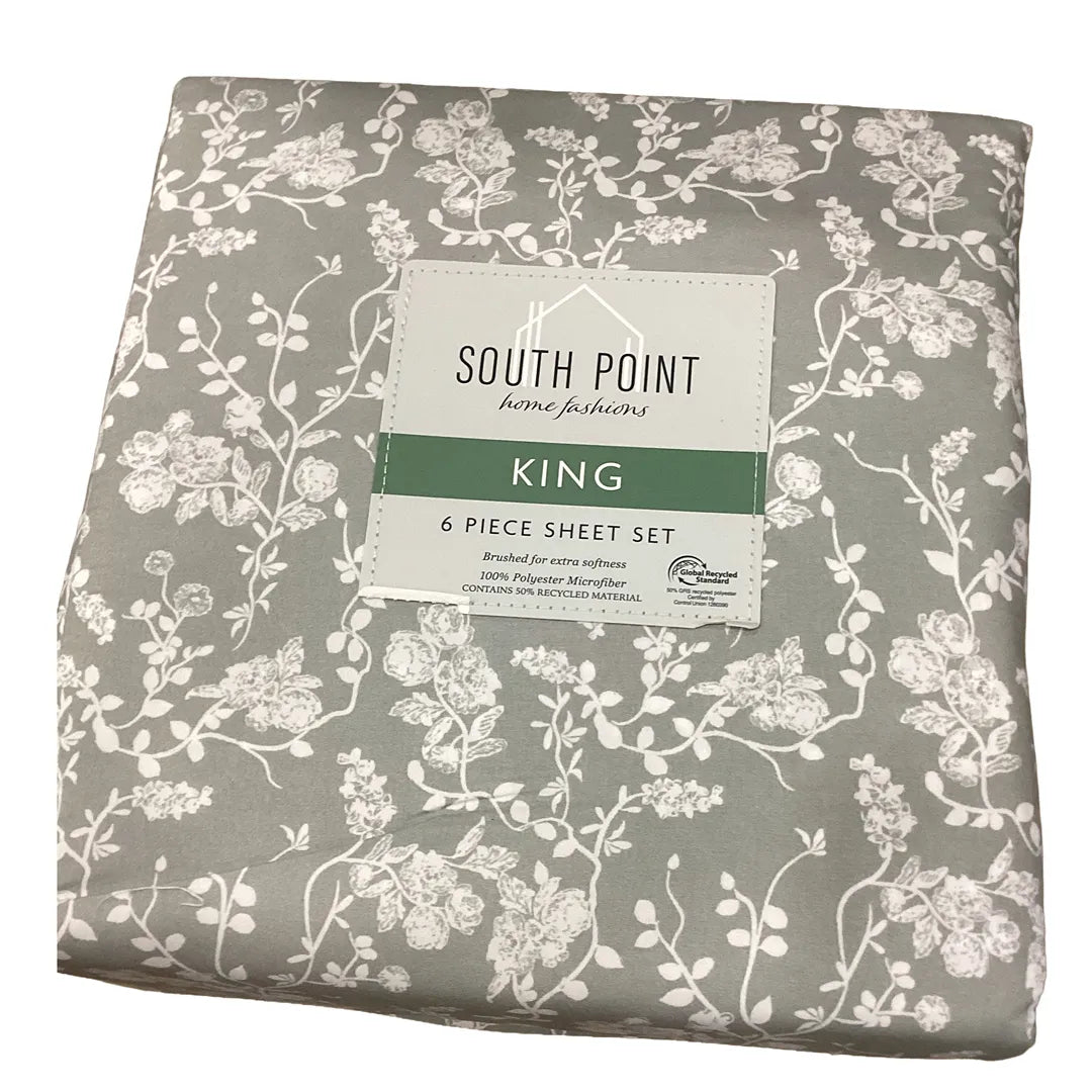 South point 6-Piece King Printed Sheet Set – REBEL