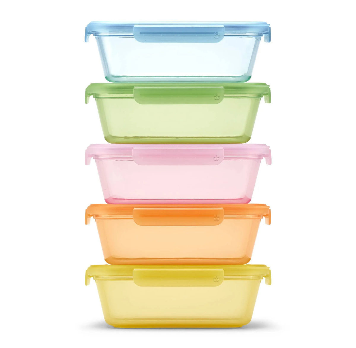 Ello 10pc Snap and Nest Meal Prep Food Storage Containers – REBEL