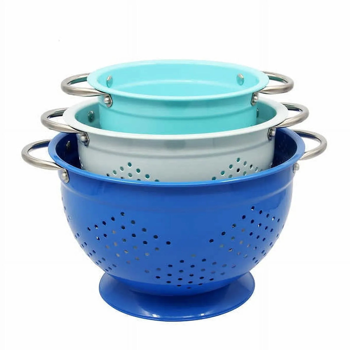 MIU France MIU 3-piece Colander Set,Blue (See Description) – REBEL