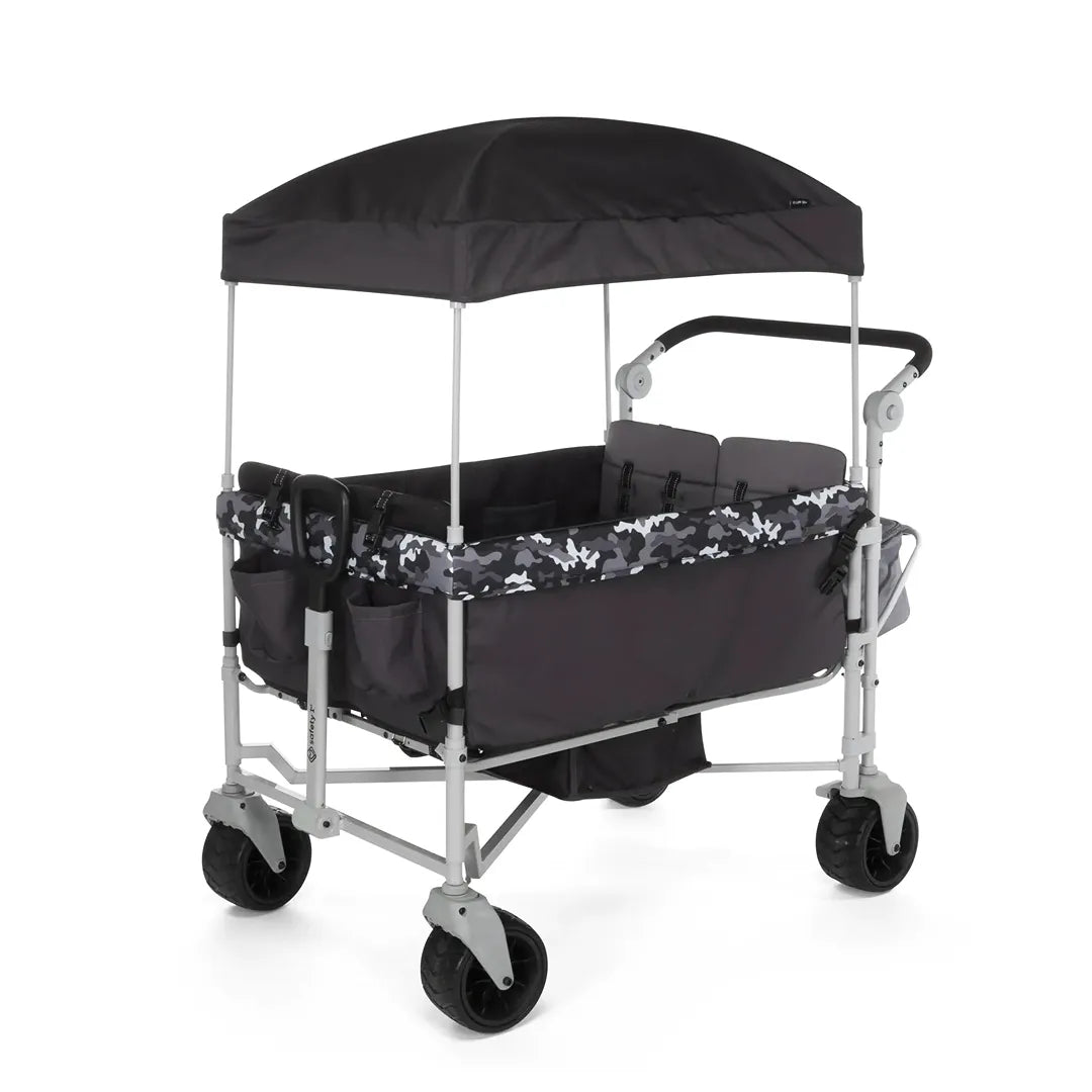 Summit Sprint Quad Wagon Stroller 4 Passenger - Charcoal Camo – REBEL