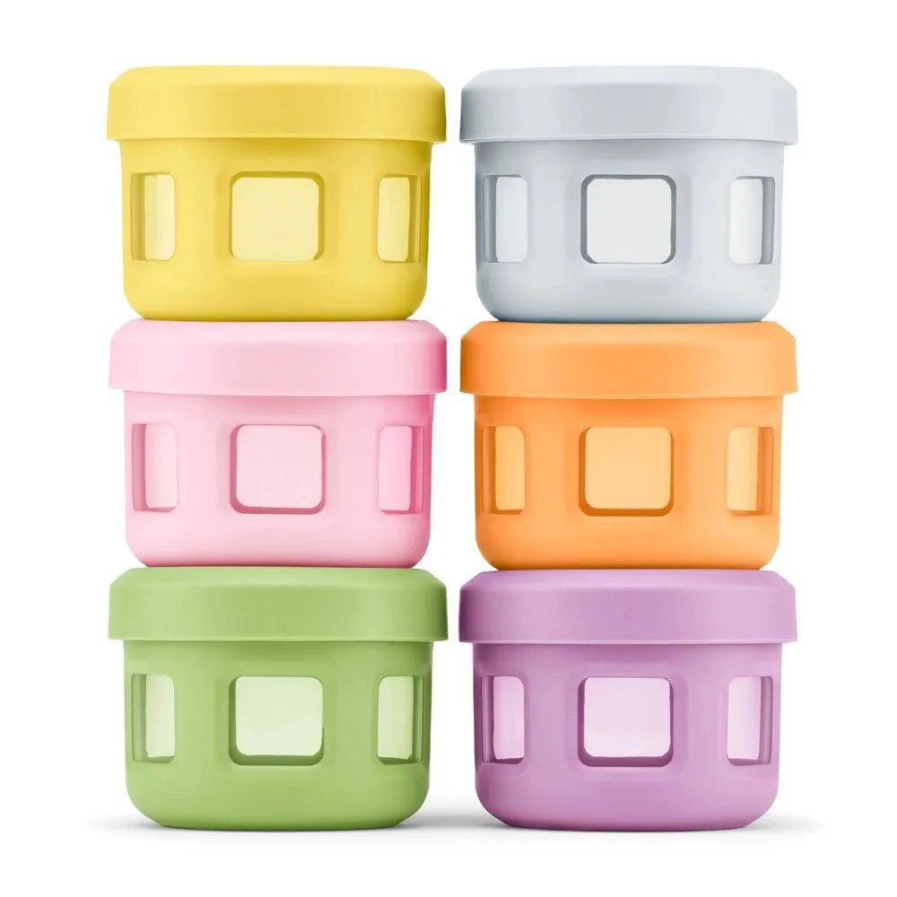 6pk Plastic Condiment Food Storage Containers – REBEL