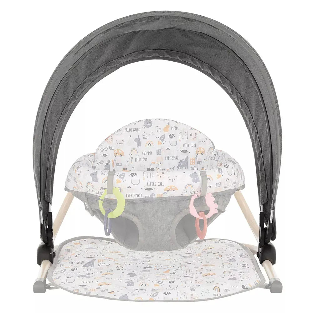 Snug N' Play Canopy - Grey – REBEL