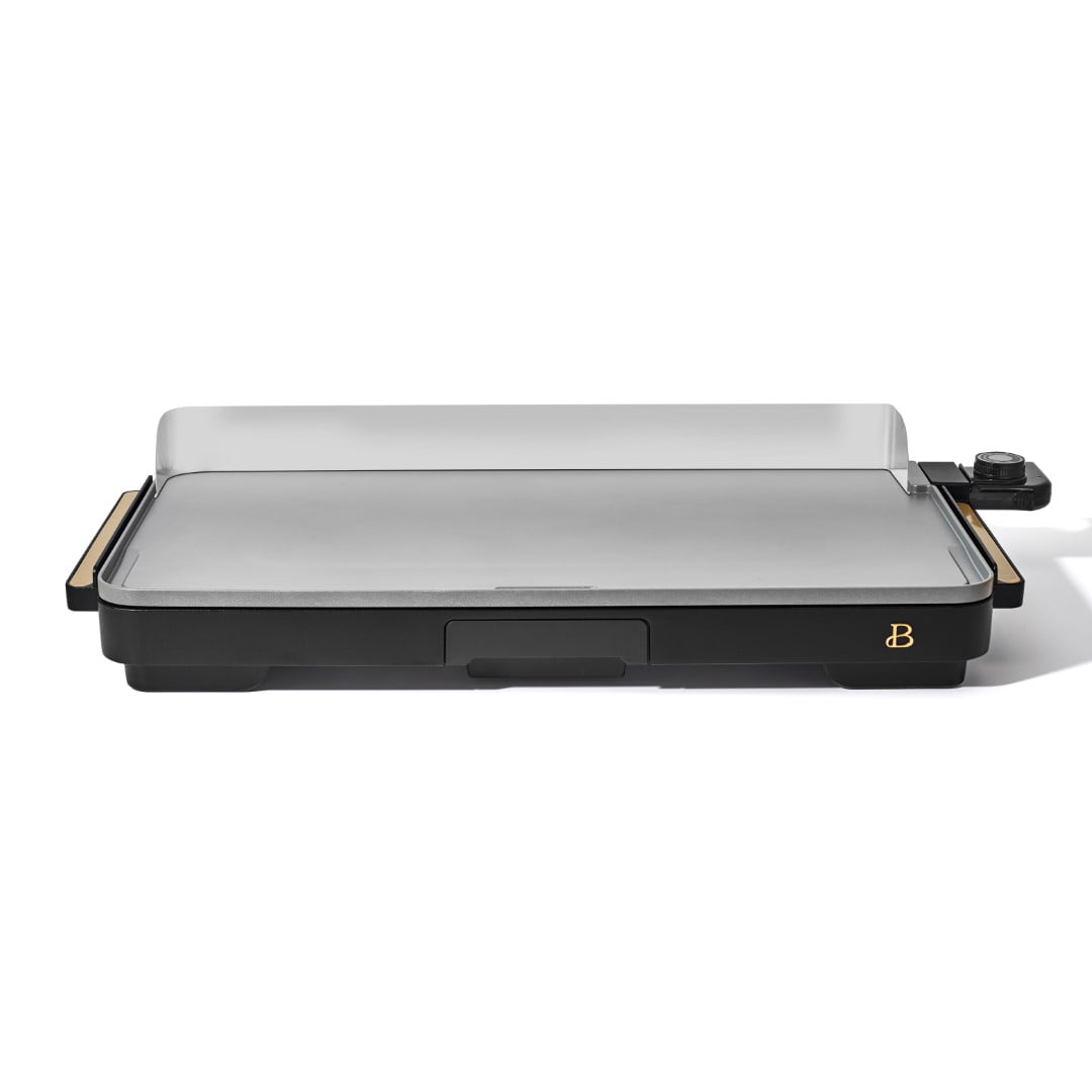 Beautiful XL Electric Griddle 12 x 22- Non-Stick, Black Sesame by Drew ...