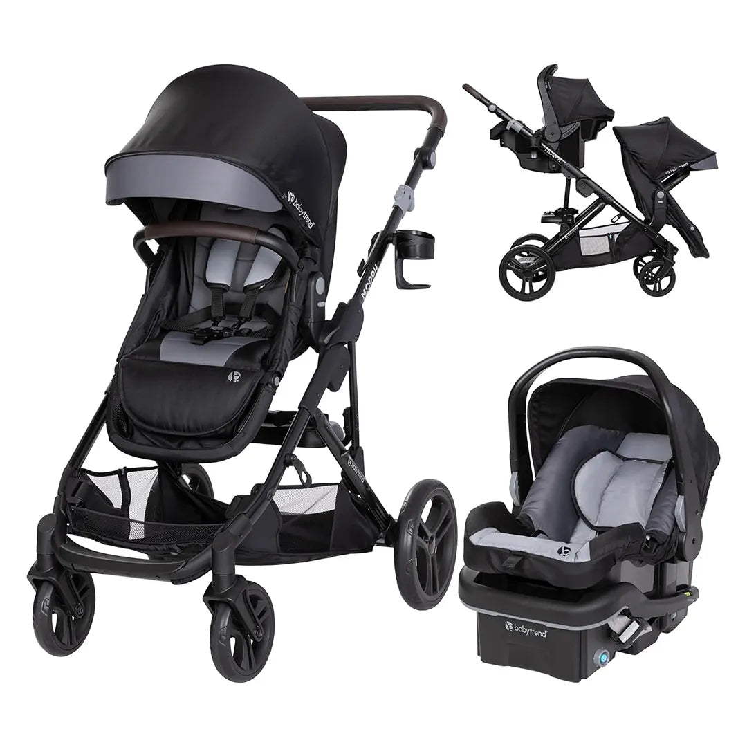 Morph Single to Double Modular Travel System - Dash Black – REBEL