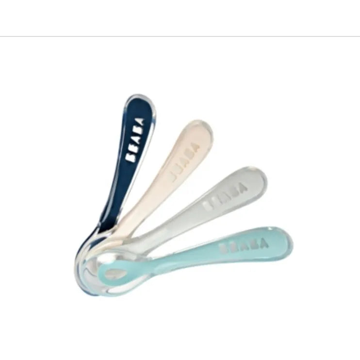 BEABA Toddler’s Self Feeding Silicone Spoons – REBEL