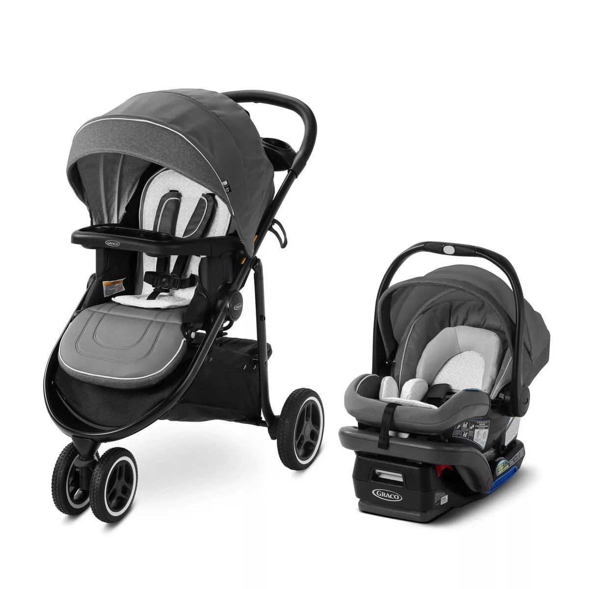 Modes 3 Lite Platinum Travel System - Wit Grey – REBEL