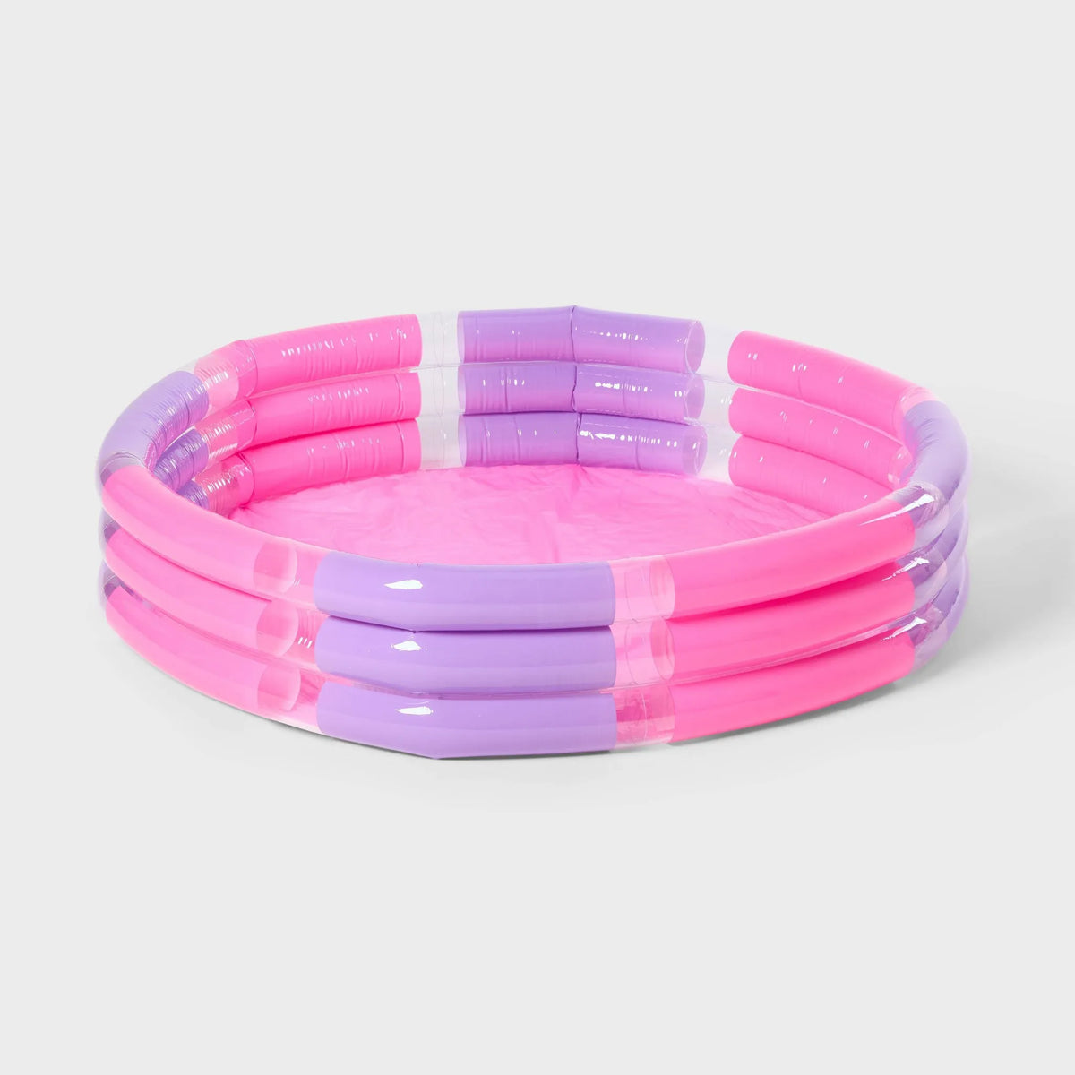 Sun Squad 3 Ring Pool - Sun Squad™ Pink: Inflatable Water Park for Kids ...
