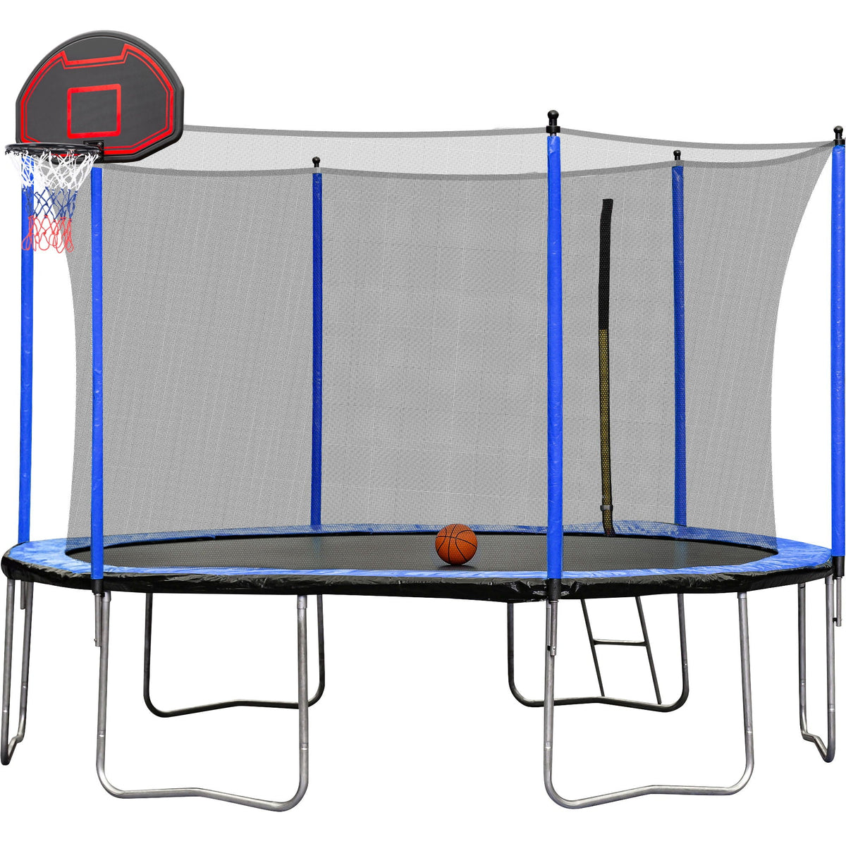BAOXIANG TRAMPOLINE STORE 15Ft Trampoline With Basketball Hoop Inflator ...
