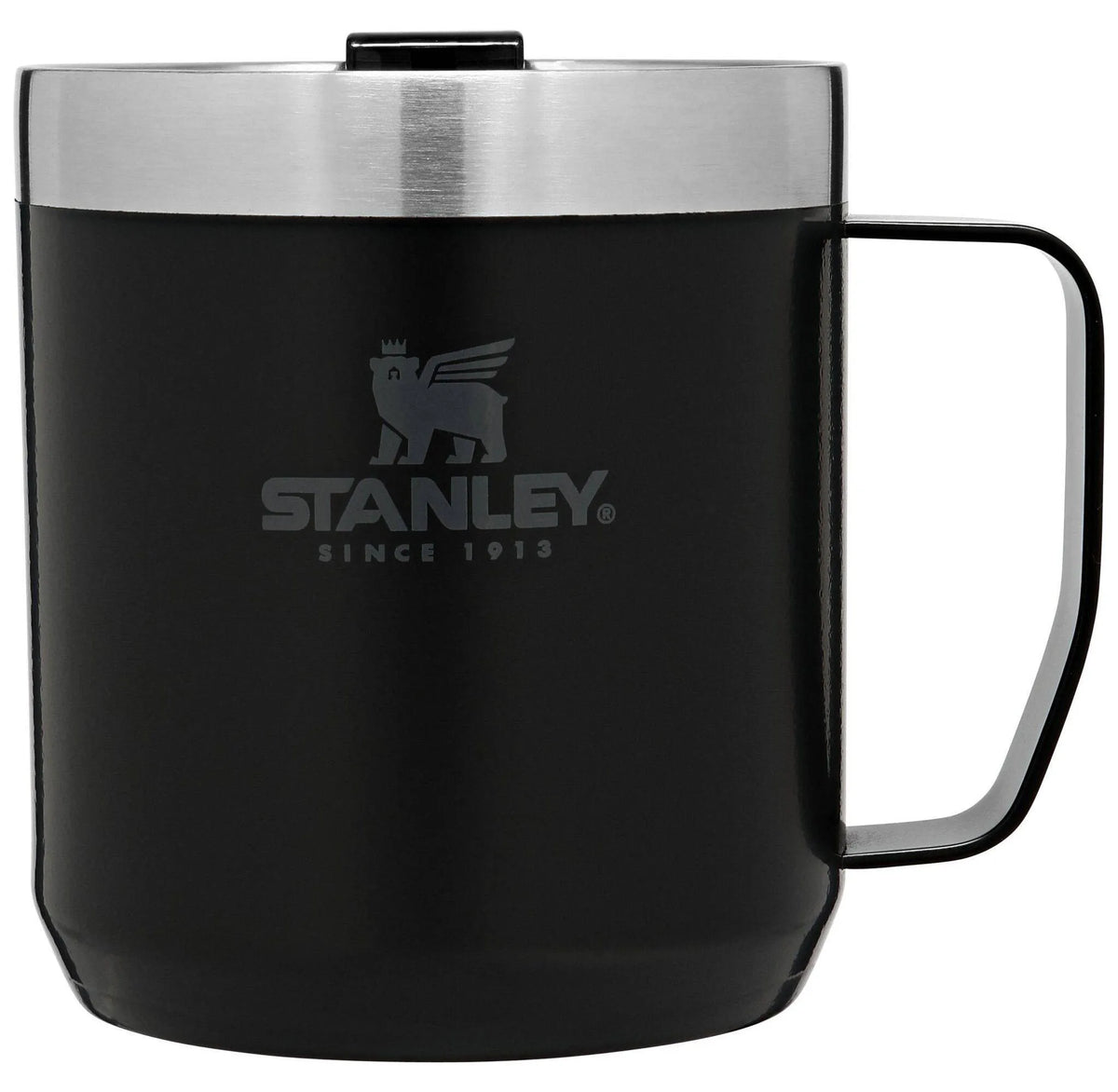Stanley 12 oz Stainless Steel Classic Legendary Mug- Black – REBEL