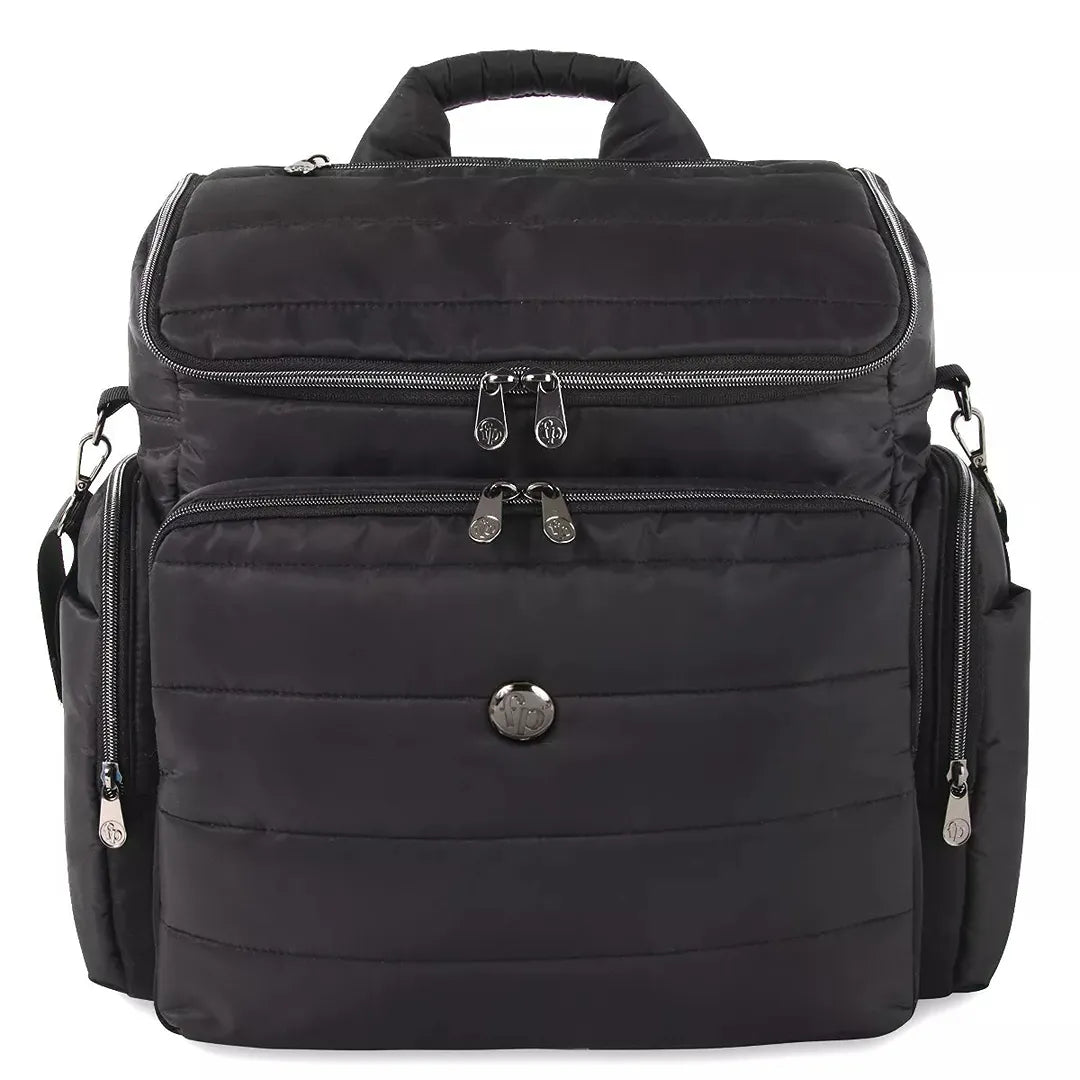 Madison Backpack Diaper Bag - Black – REBEL