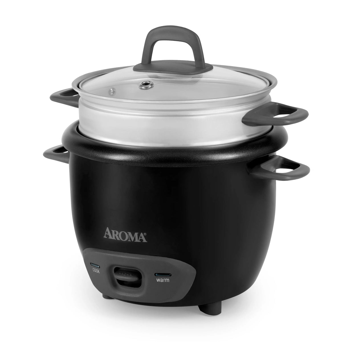 6-Cup Rice & Grain Cooker - ARC-743-1NGB, Black – REBEL