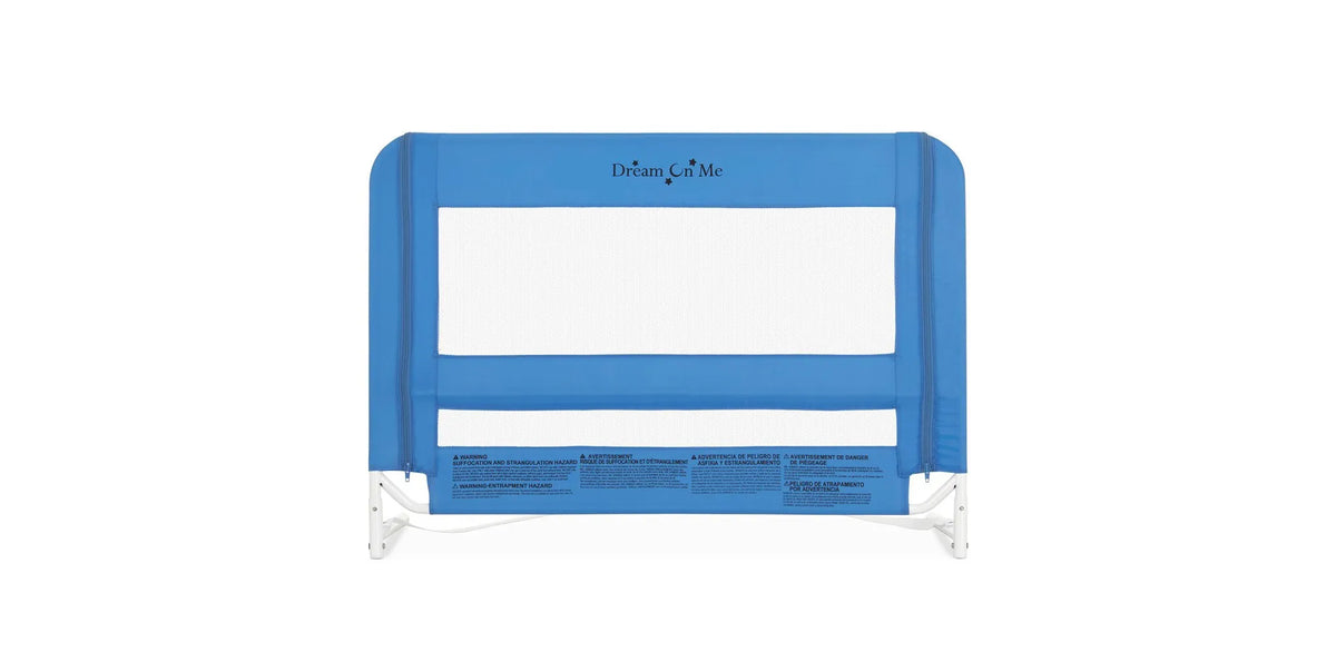 Lightweight Mesh Security Adjustable Bed Rail - Blue – REBEL