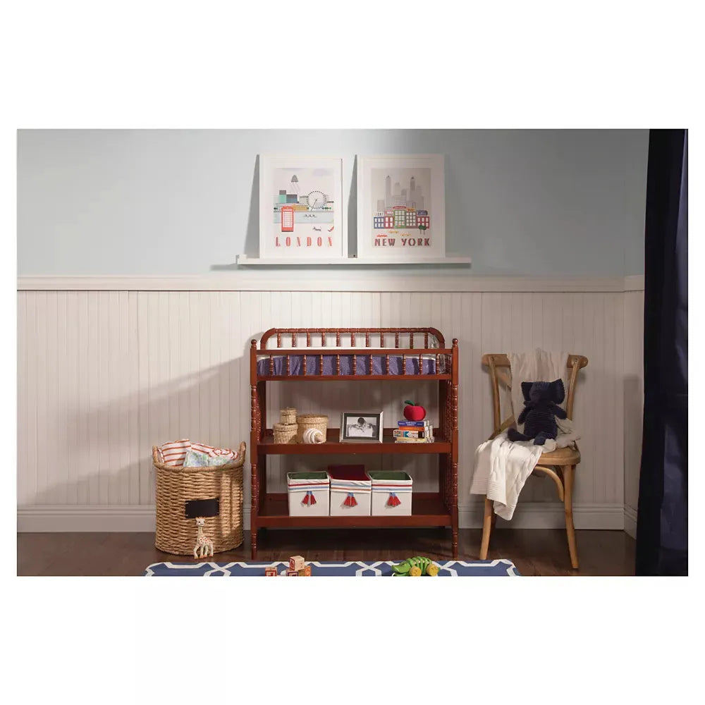 Jenny Lind Changing Table - Rich Cherry Finish – REBEL