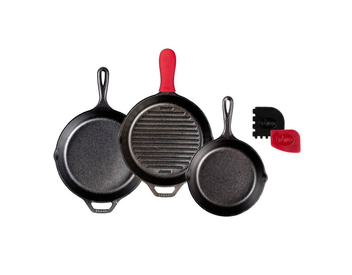 Seasoned Cast Iron 6pc Starter Set (See Description) – REBEL