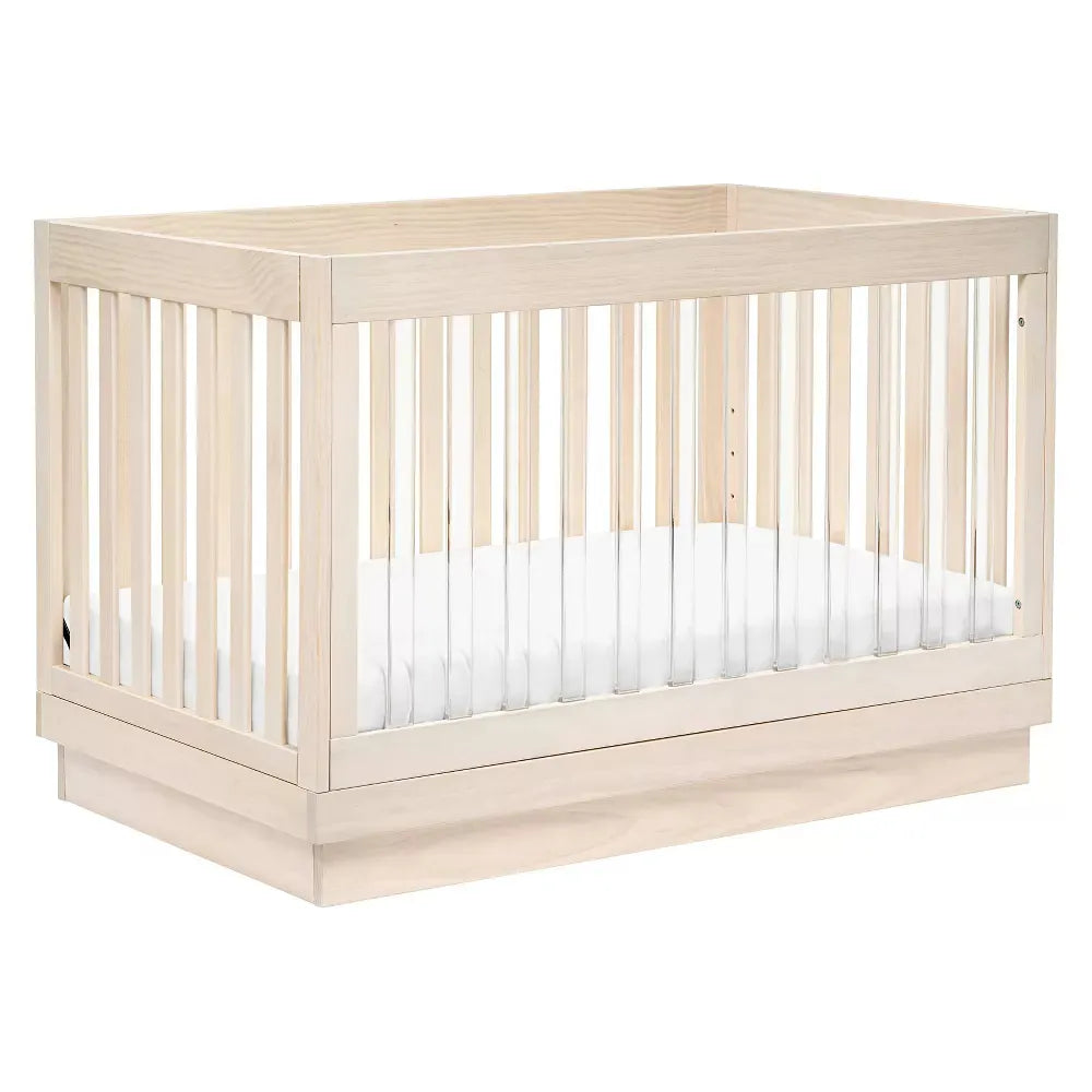 Babyletto Harlow 3-in-1 Convertible Crib w/Toddler Bed Conversion Kit ...