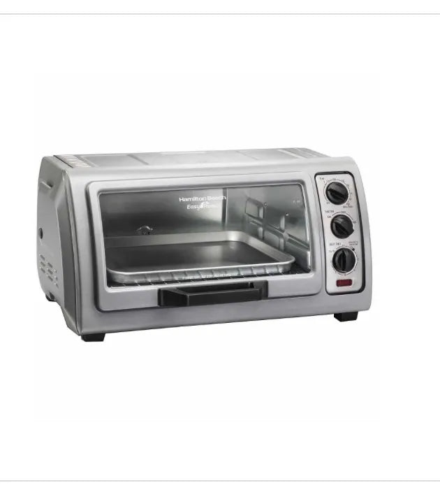Hamilton Beach Easy Reach Toaster Oven - Silver – REBEL