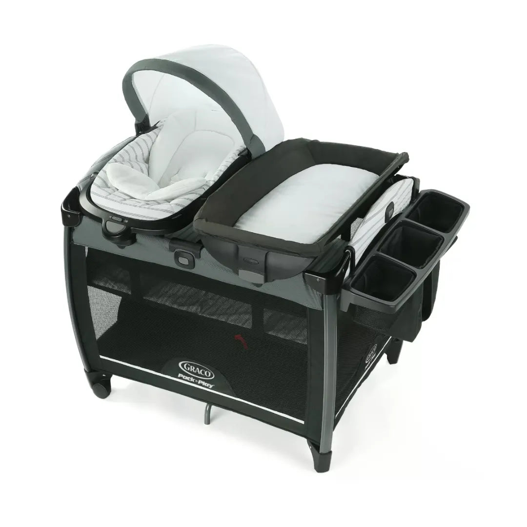 Graco Pack 'n Play Rock 'n Grow Playard - Hamilton Black/grey – REBEL