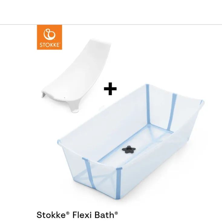 Stokke Flexi Bath X-Large Bundle - Ocean Blue – REBEL